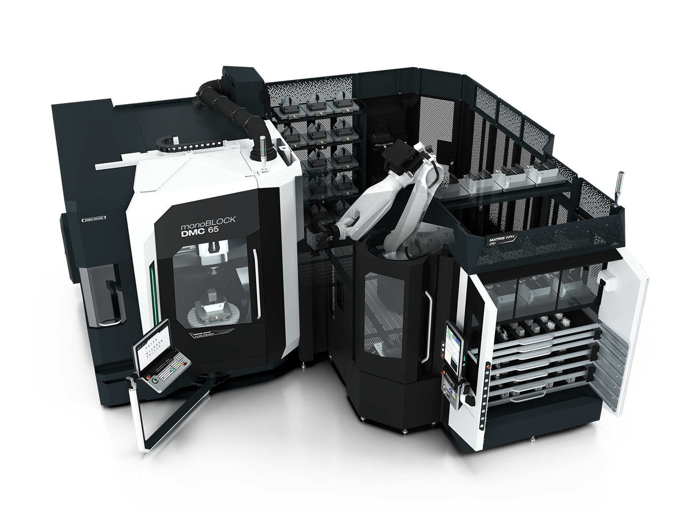 MATRIS WPH - Système d'automatisation de robot de DMG MORI - DMG MORI ...